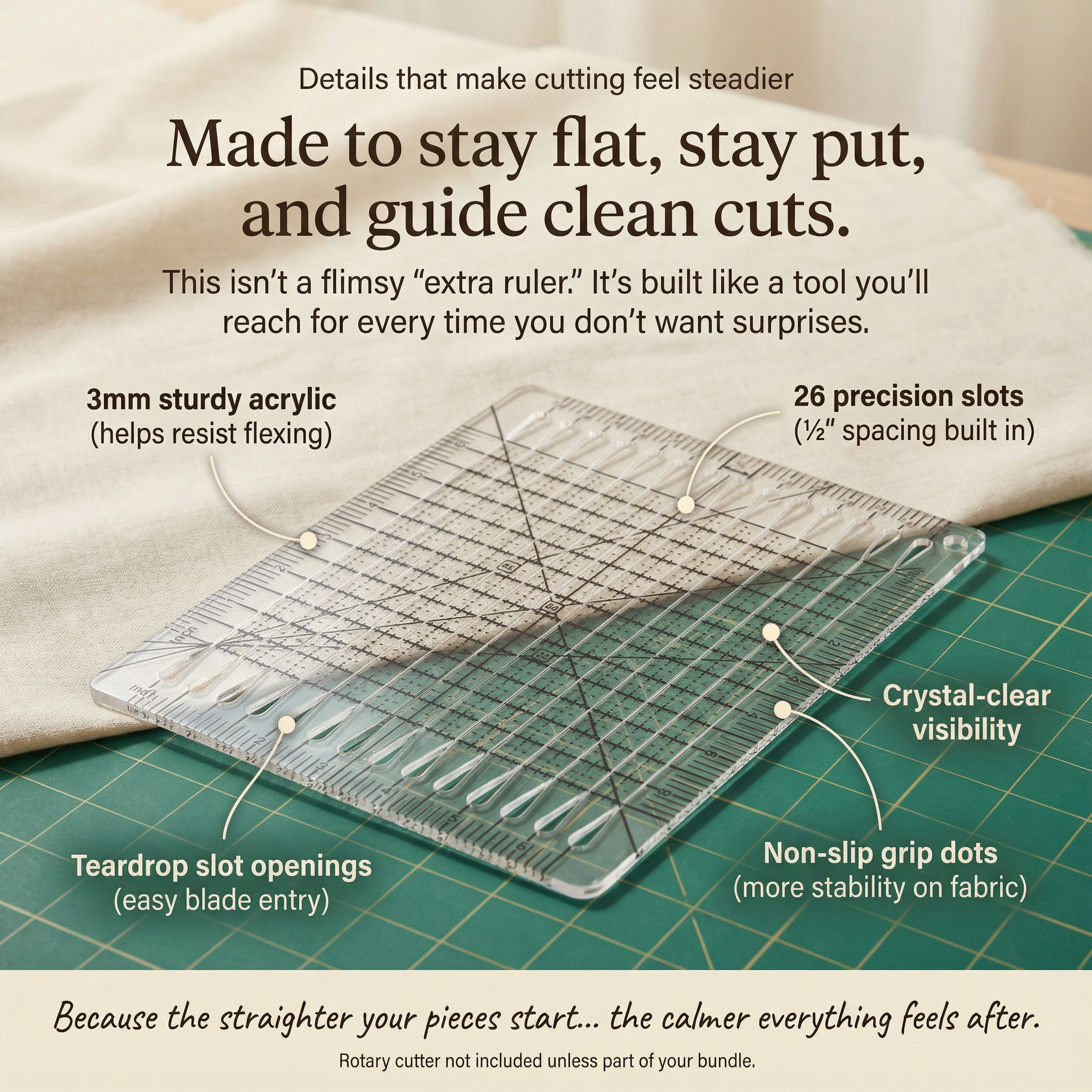 Evina™ AcuCut Ruler – Evina Official